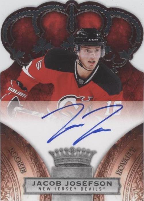 2010-11 Panini Crown Royale - Rookie Jacob Josefson #151 /499 (AU, RC ...