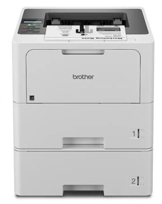 NEW Brother HL-L6210DWT Business Wireless Laser B&W Printer Dual Paper ...