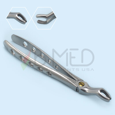 OR Grade Extracting Forceps 67A Diamond Coated Upper Molars Dental Oral ...