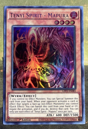Tenyi Spirit - Mapura - Yugioh 1st Edition GFP2-EN085 - Near Mint | eBay