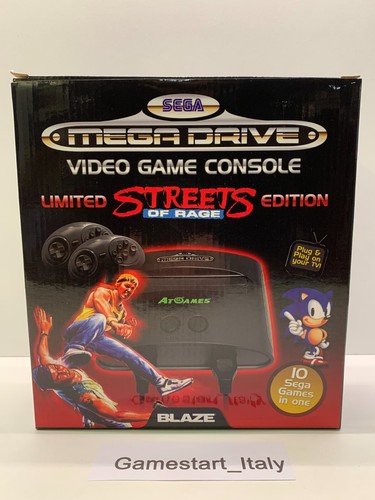 CONSOLE SEGA MEGA DRIVE LIMITED STREETS OF RAGE EDITION - BLAZE NEW | eBay