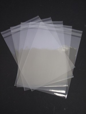 25 x Clear Cello Bags 127x178mm+25mm Greeting Card/Display Cellophane ...