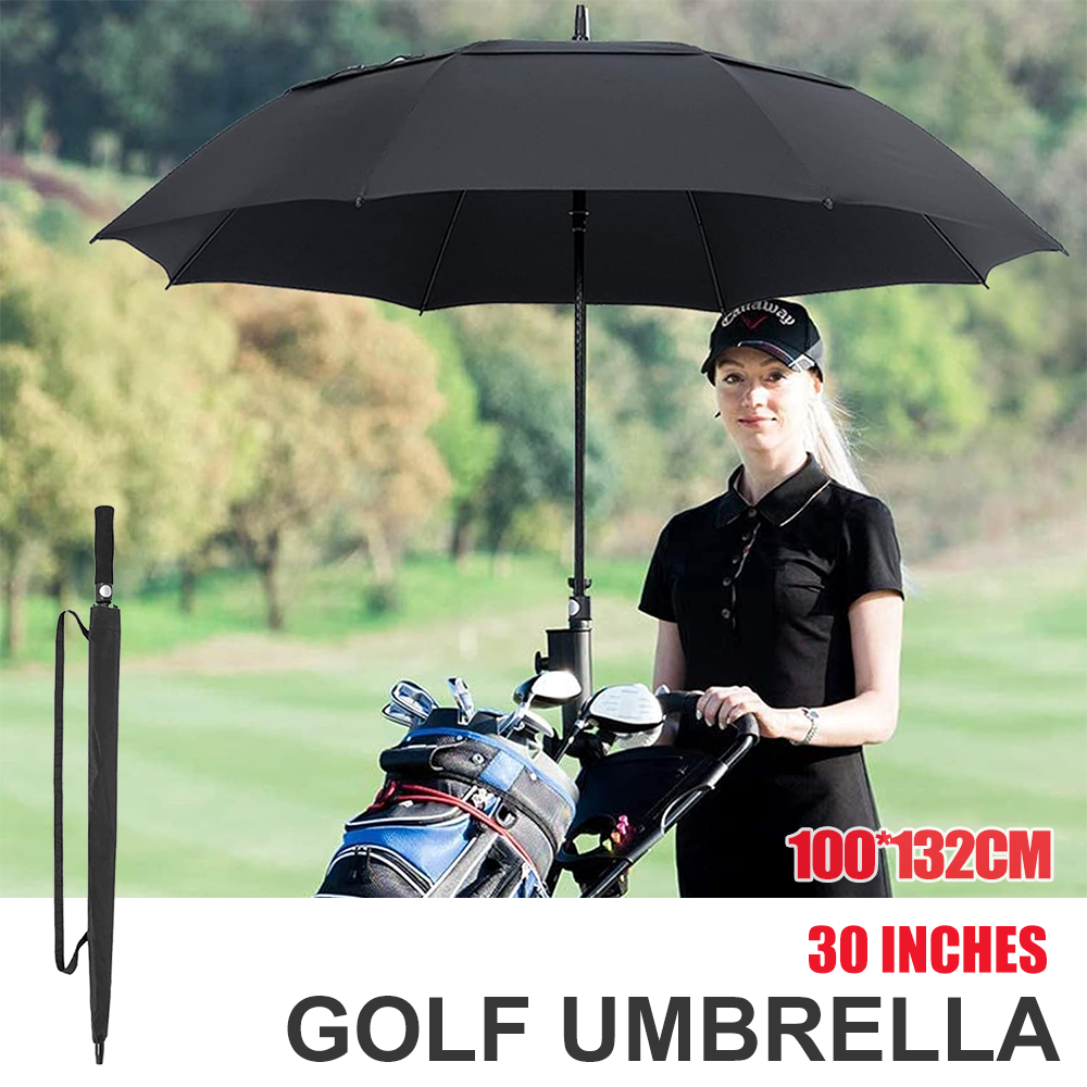 Large Golf Umbrella Rain Windproof Automatic Umbrella Sun Brolly ...