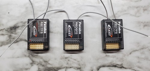 Futabba FASST Receiver bundle - 2 R606FS and 1 - R617FS | eBay