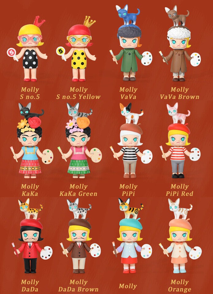 New Molly Auction Series Confirmed Blind Box Figure new collection toy ...