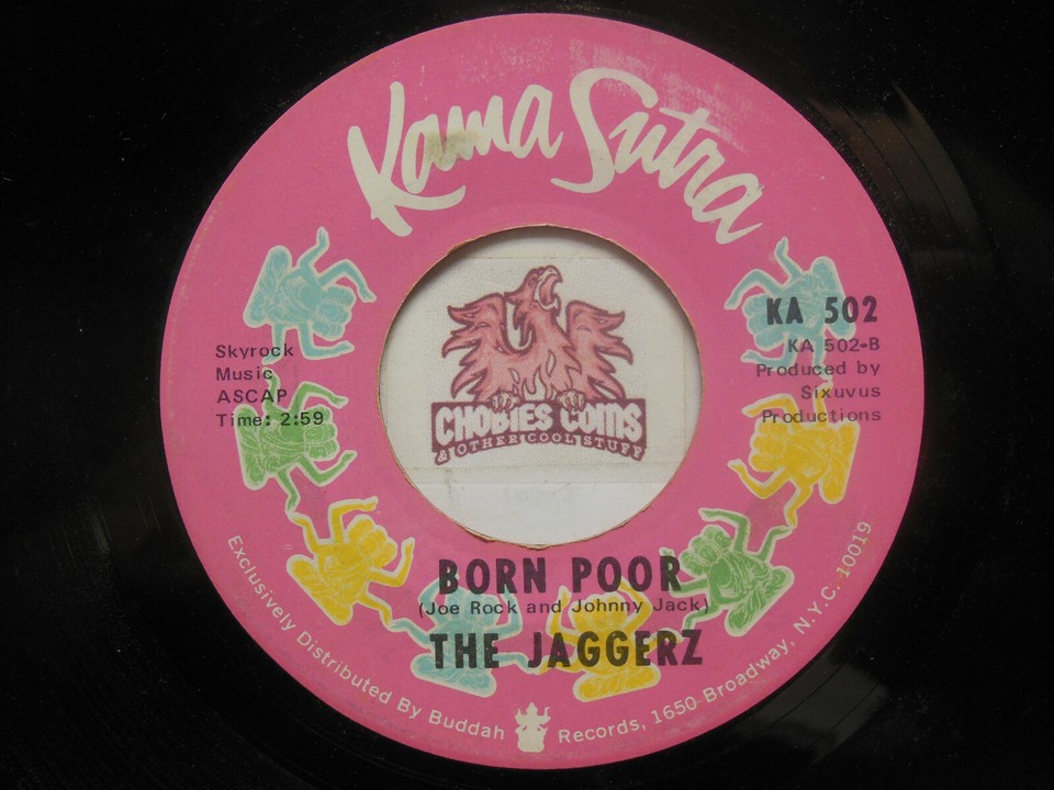 The Jaggerz: The Rapper / Born Poor, 45 RPM G+ (2E) | eBay