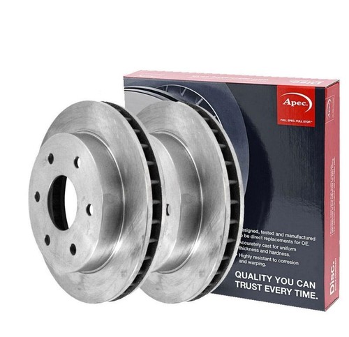APEC Front Pair of Brake Discs for Volvo V60 T B5204T8 2.0 Jan 2014-Jan ...