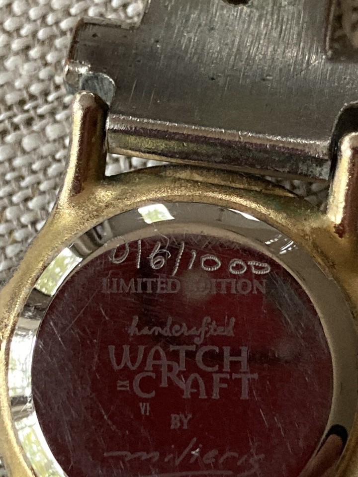 Watchcraft Unisex Watch / Eduardo Milieris Ltd Ed #16 of 1000 | eBay