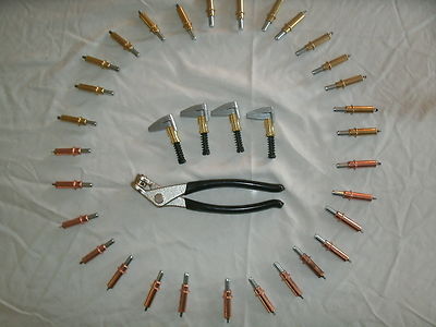 Deluxe Cleco Kit 30-1/8" Clecos+Tool+4 Body Panel SIDE Clamps, FMR ...