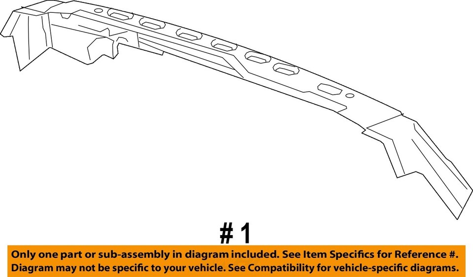 GM OEM 15-20 Escalade ESV Rear Body Rear Body-Rear Header 23359041 | eBay
