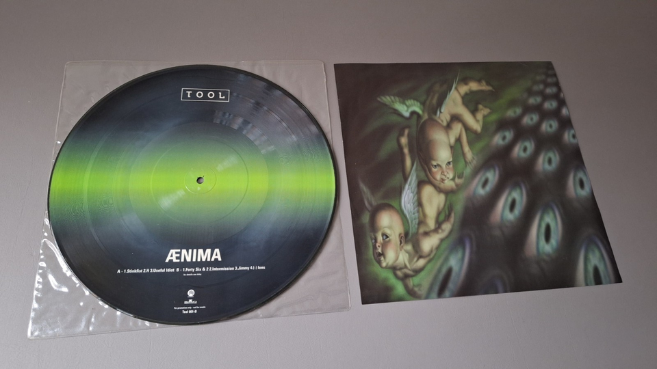 TOOL original PROMO Picture Vinyl LP Selections From Ænima (1996 Zoo ...