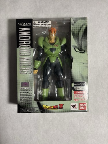 Bandai S.H Figuarts Android 16 Dragon Ball Z Action Figure | eBay