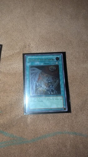 GLAS-EN061 Cunning Of The Six Samurai Ultimate Rare 1st Edition VLP Yugioh | eBay
