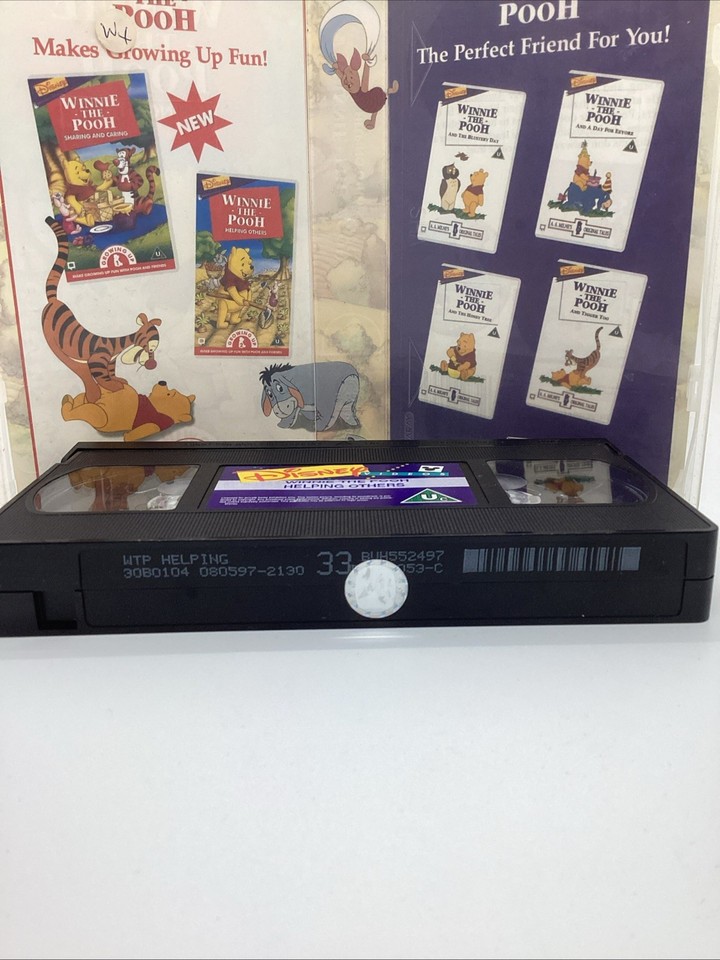 Winnie The Pooh Helping Others Vhs | eBay UK