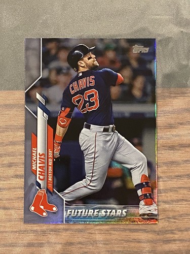 Michael Chavis 2020 Topps Series 1 Rainbow Foil Boston Red Sox Future ...