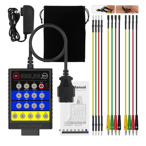 BX100 Power Ground Circuit Tester Probe Breakout Box Code Reader Scan ...