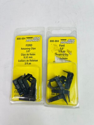 2 packs of Dorman Quick Disconnect 800-004 Ford Retaining Clips 3/8" | eBay