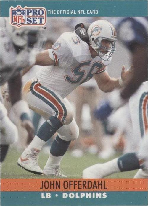 1990 Pro Set - John Offerdahl #562 for sale online | eBay