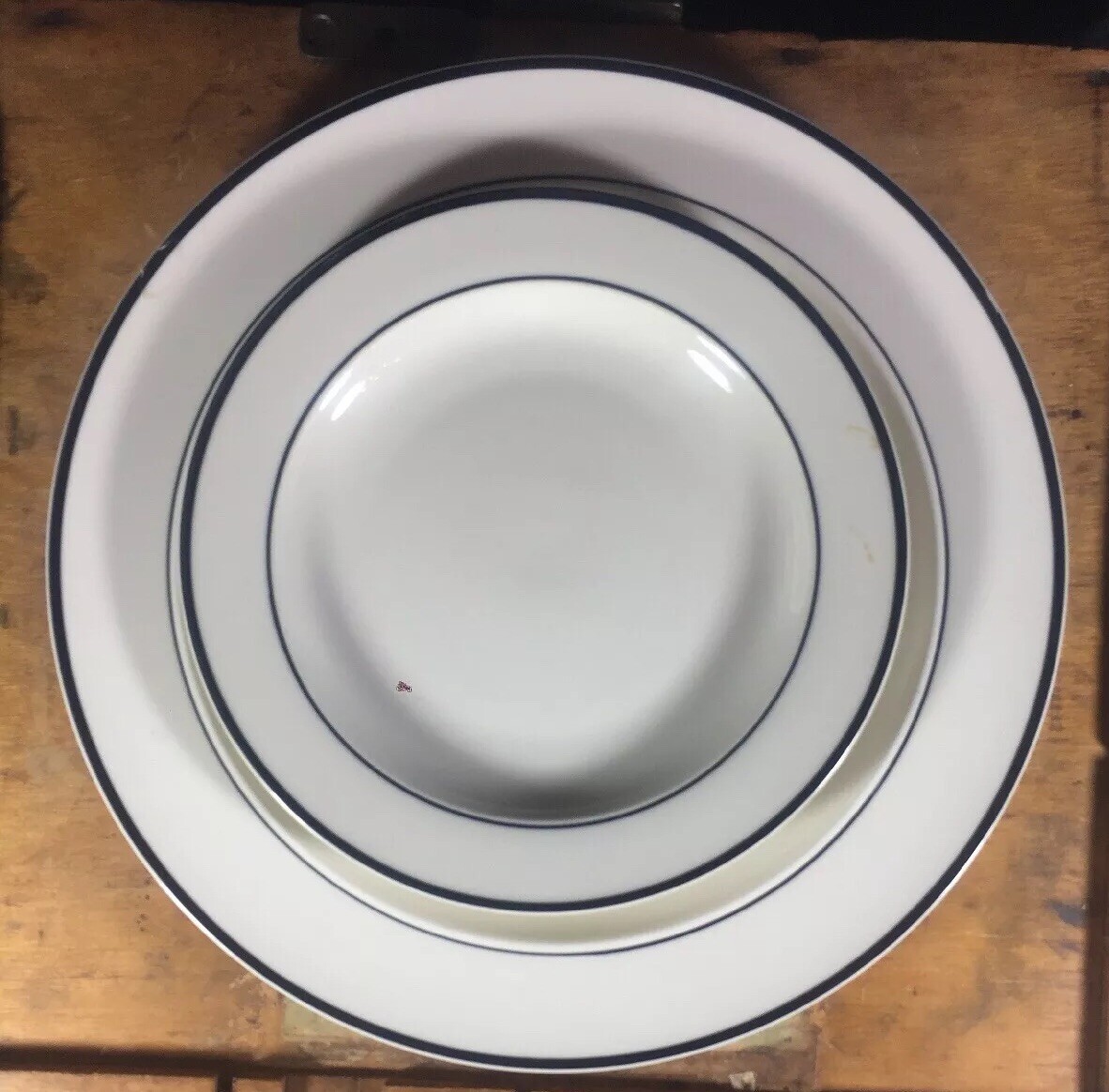 Tienshan Stoneware Intro Stoneware Indigo Blue Salad or Dinner Plate | eBay