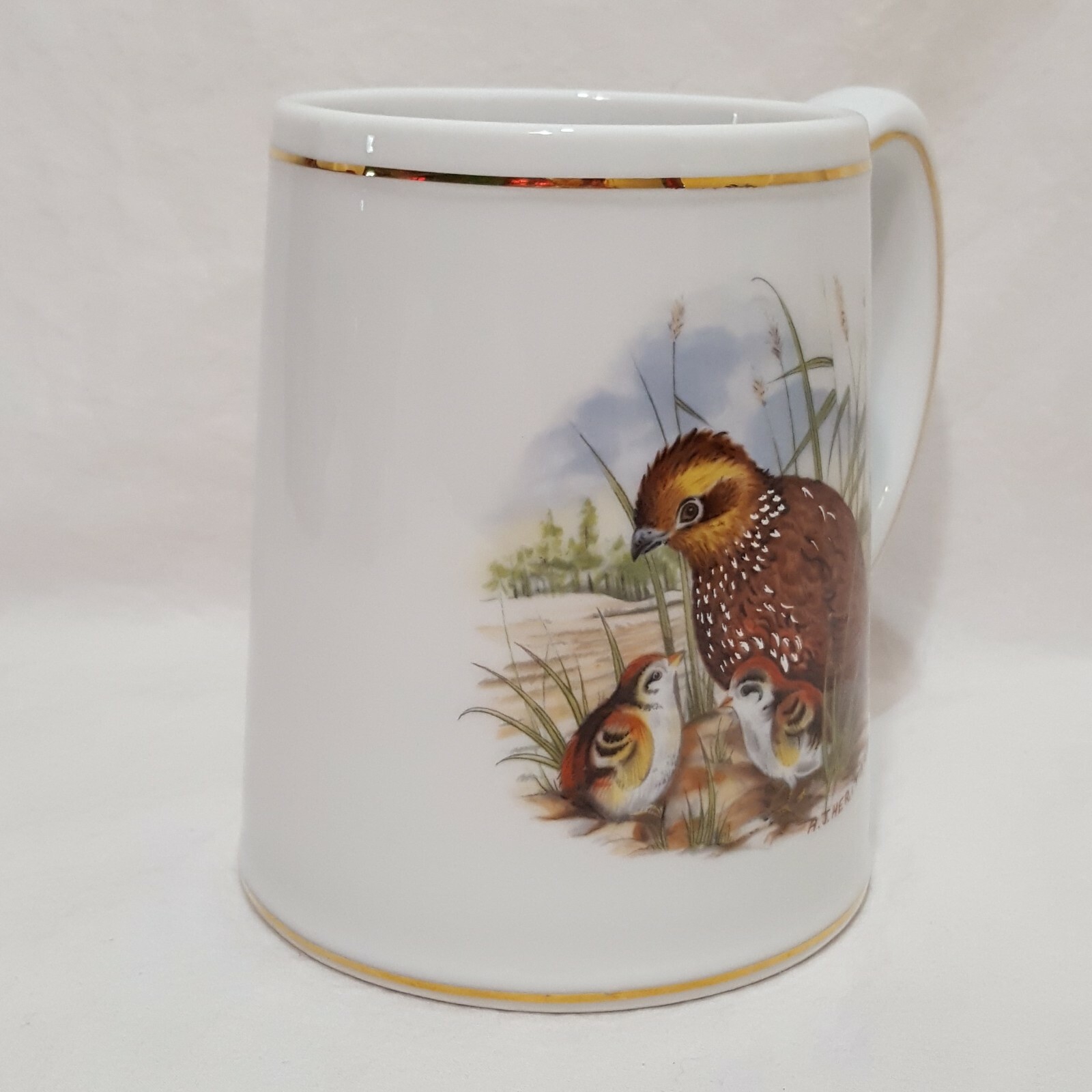 Bobwhite Quail Coffee Mug 15 oz Cup Southern Living Gallery Birds of ...