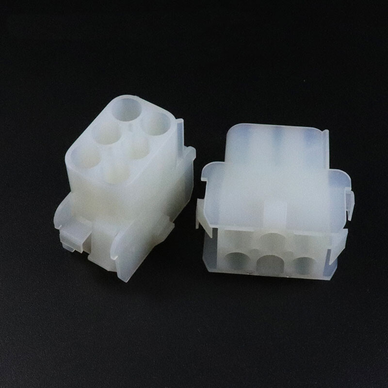 10pcs 63080 Pitch 6.3mm 2/3/4/5/6/9/12/15 Pin Connector Female Shell | eBay