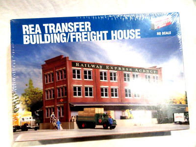 Cornerstone Rea Transfer Building/Freight House #933-3095 NIB Sealed HO ...