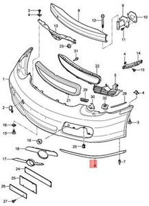 Genuine PORSCHE Cayman 987C Trim Left Satin black 9875055270001C | eBay