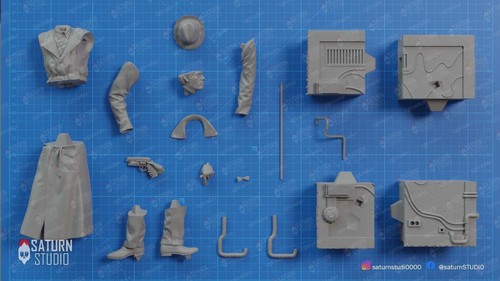 Gaff from Blade Runner 2049 Resin 3d printed DIY model kit | eBay UK