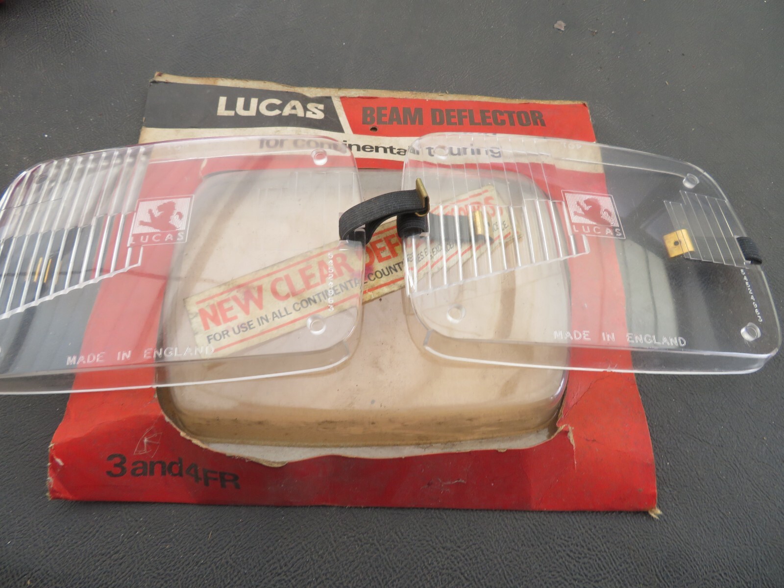 LUCAS HEADLIGHT BEAM DEFLECTORS 3 AND 4FR 7 X 4 3/4 INCH ALLEGRO ...