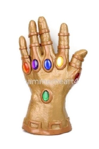 INFINITY GAUNTLET GLOVE Thanos Nebula avengers wearable movable fingers ...