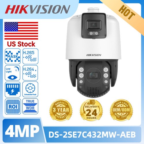 Hik PTZ Cam 360° Wide Angle 4MP 32X Colorful DS-2SE7C432MW-AEB(14F1)(P3 ...