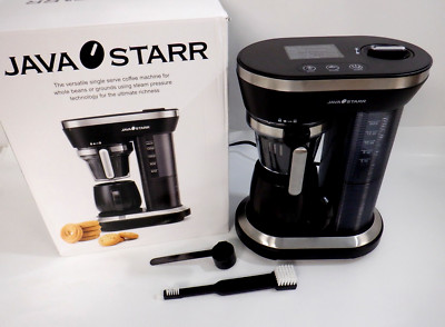 Java Starr coffee maker with built in coffee grinder black BH9008G | eBay