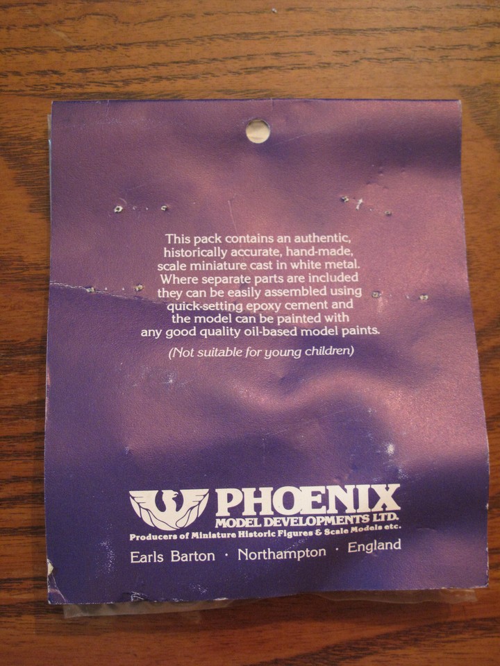 Phoenix Scale Miniatures 80mm BX55 'Phoenix Belle' Follies Vtg Tim ...