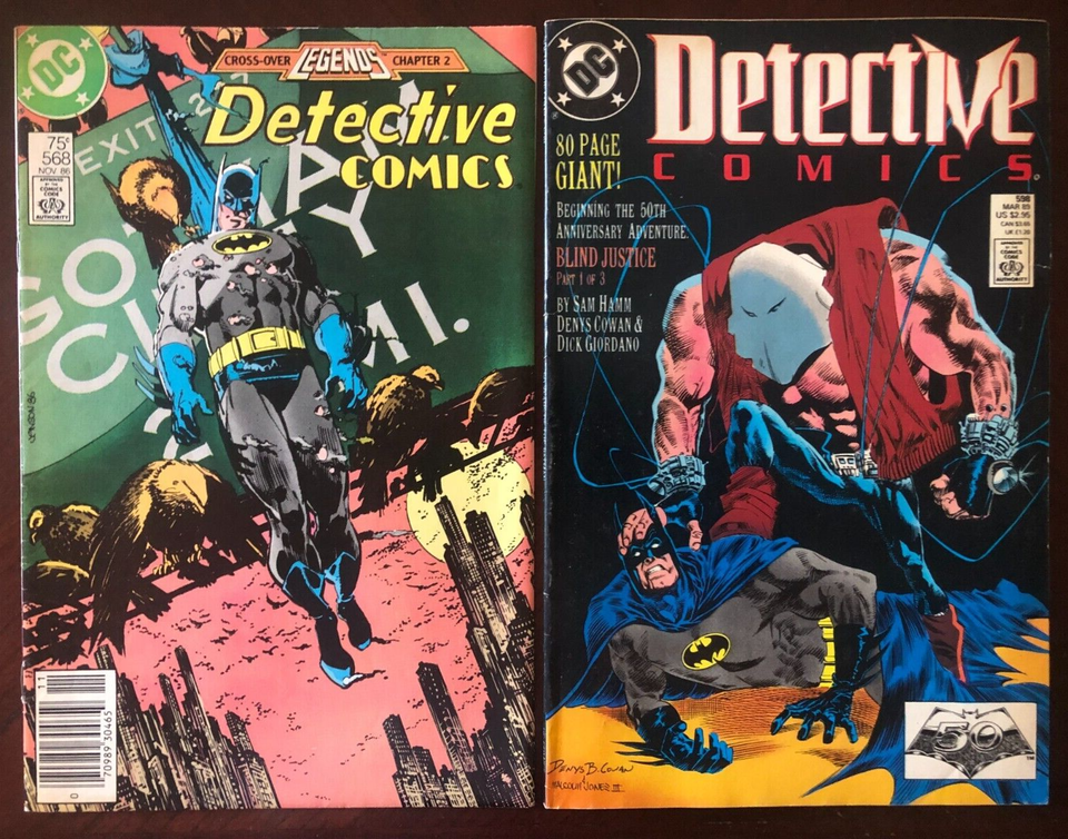 28x ALL DETECTIVE VOL 1 LOT! VINTAGE 80s 90s+! BATMAN! KNIGHTFALL! BANE ...