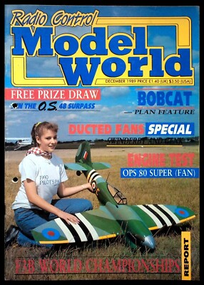 Radio Control MODEL WORLD Magazine::December 1989 | eBay