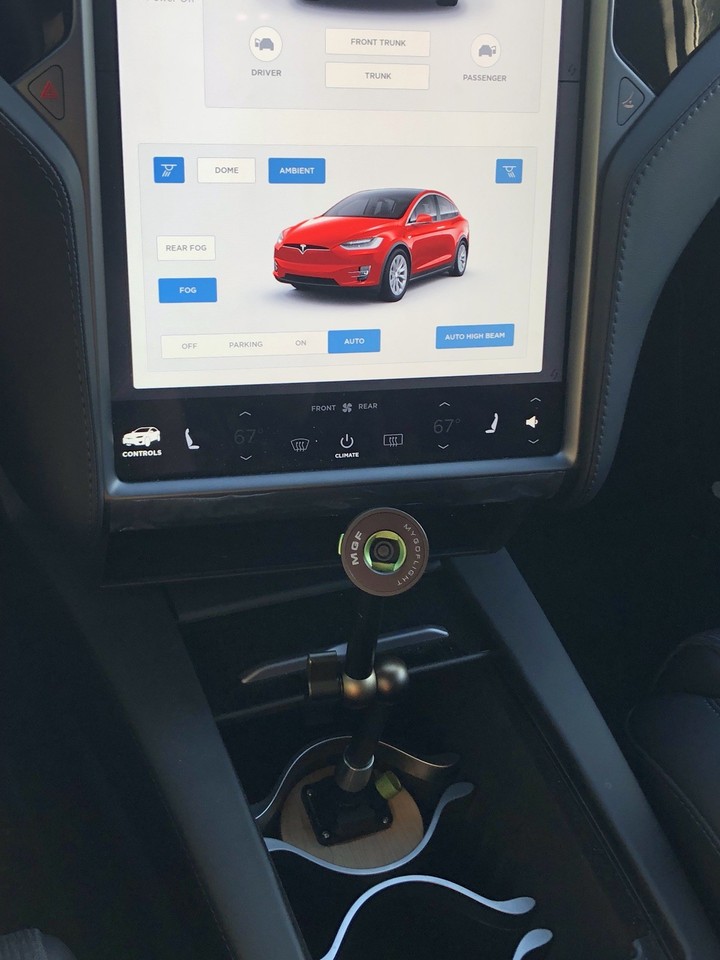 Tablet Smartphone Custom Mount - Tesla Model X S |MyGoFlight iPhone ...