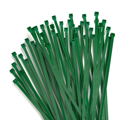 500 PCS UV Resistant Green Zip Ties - 8 Inch - Heavy Duty - Outdoor Use ...