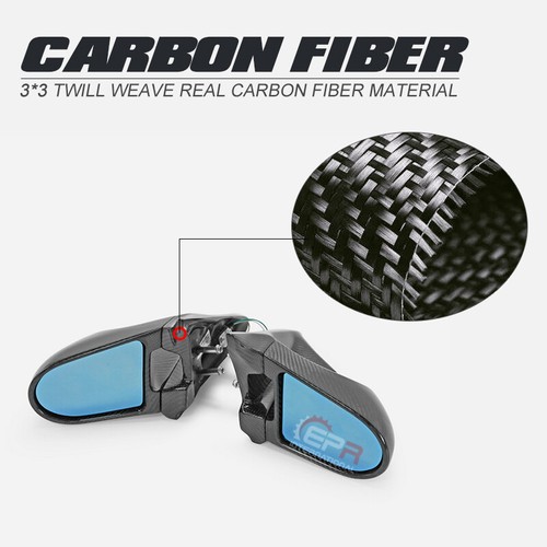 For Mazda RX7 FC3S Carbon Fiber Ganador Aero Mirror Rearview Side ...