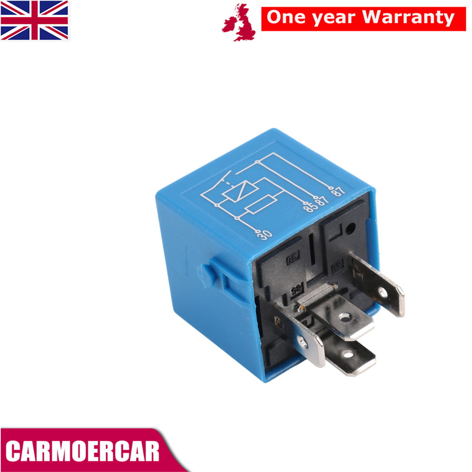 4-Pin Sky-Blue Relay 61368364581 61366915327 for BMW 1 3 4 5 6 7 Series ...