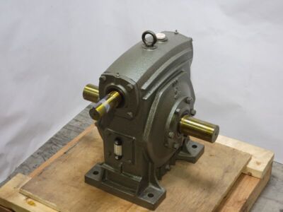 Makishinko Worm Gear Box Speed Reducer, SA Series Type W 155 60, 60:1 ...