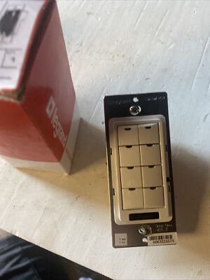 Watt Stopper Digital Network Controlled 8 Button Smart Light Switch ...