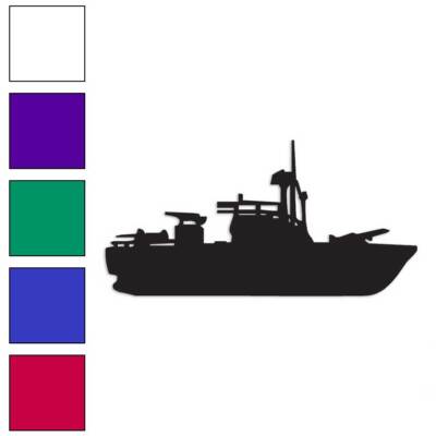Ship Navy Torpedo Boat, Vinyl Decal Sticker, Multiple Colors & Sizes ...