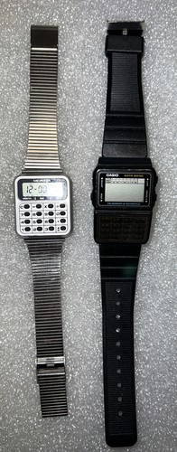 Micronta Calculator & Casio Data Bank DBC-61 Vintage Watch Lot FOR ...