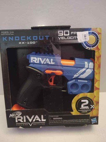 NERF Rival Knockout XX-100 Blaster Round Storage, 85 FPS Velocity Kid ...