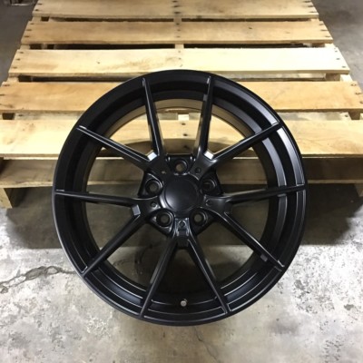 18" MATTE BLACK WHEELS RIMS M3 CS STYLE FITS BMW 323 325 328I 330 335I ...