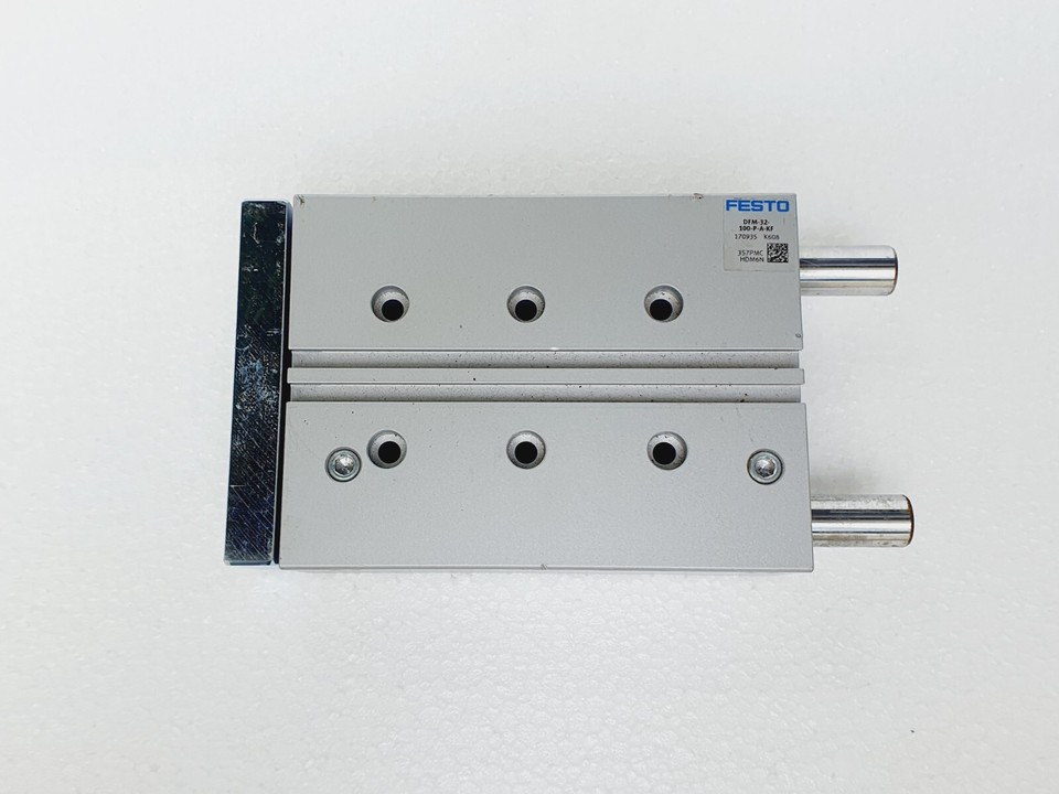 FESTO DFM-32-100-P-A-KF Pneumatic Guided Drive Cylinder 170935, 100mm ...