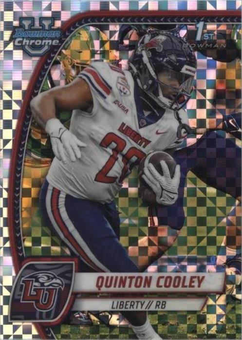 2024 Bowman University Chrome - Quinton Cooley #147 X-Fractor (RC) for ...