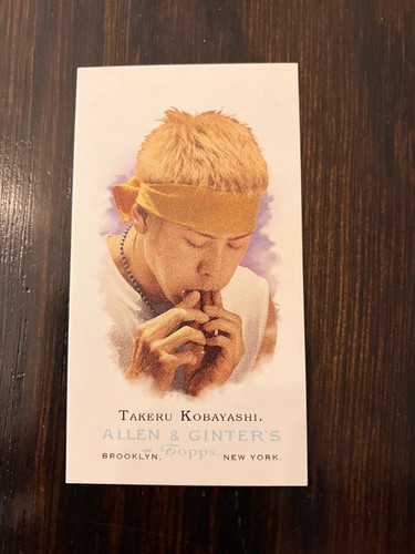 2006 Allen & Ginter A&G TAKERU KOBAYASHI Bazooka Back Mini /25 | eBay