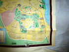 VINTAGE ILLUSTRATED MAP MAPS DELHI HOSPITALS CLUBS CINEMAS AIRLINES ...