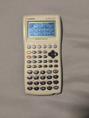 Casio FX-9750G Plus Power Graphic Calculator Tested Working | eBay
